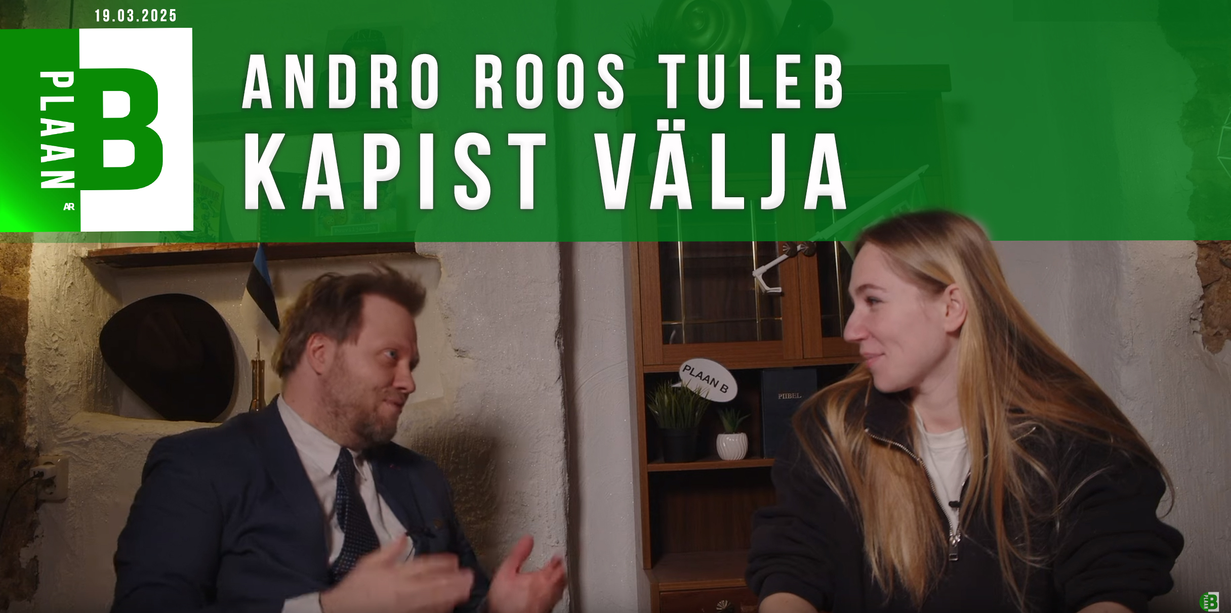 Andro Roos tuleb kapist välja | Plaan B