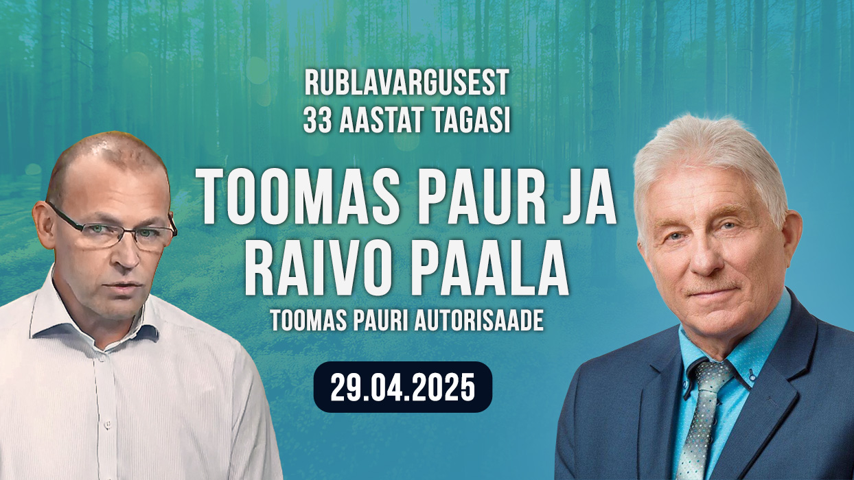 Toomas Paur ja Raivo Paala: rublavargusest 33 aastat tagasi | Plaan B