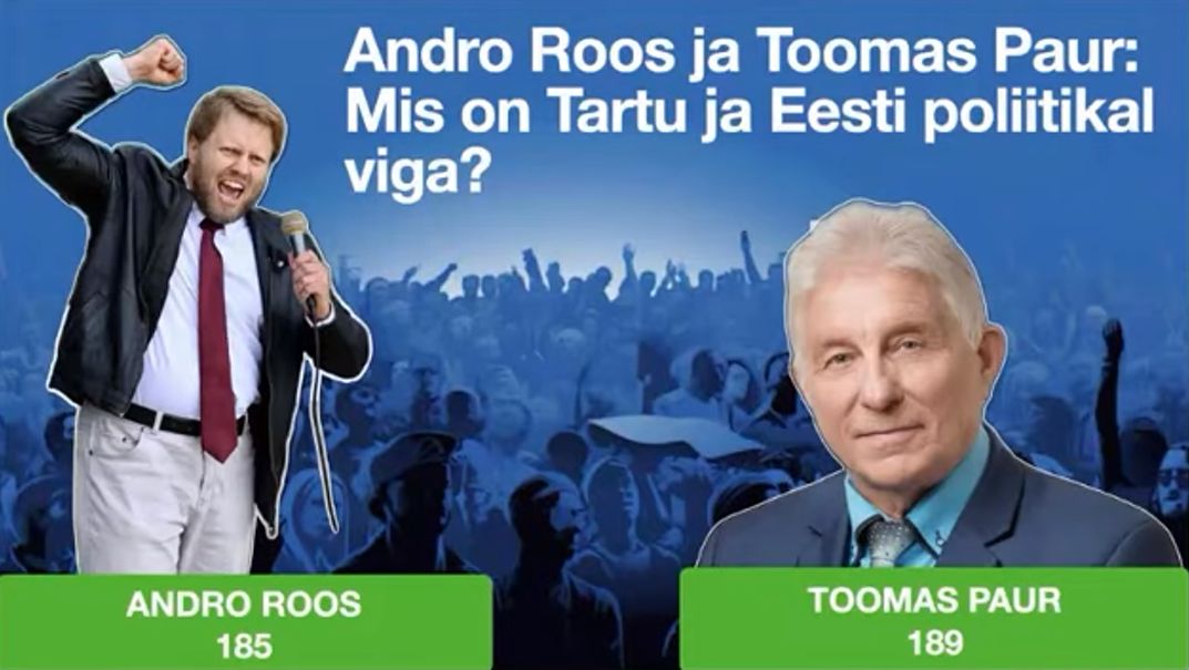 Andro Roos ja Toomas Paur: Mis on Tartu ja Eesti poliitikal viga? | Plaan B